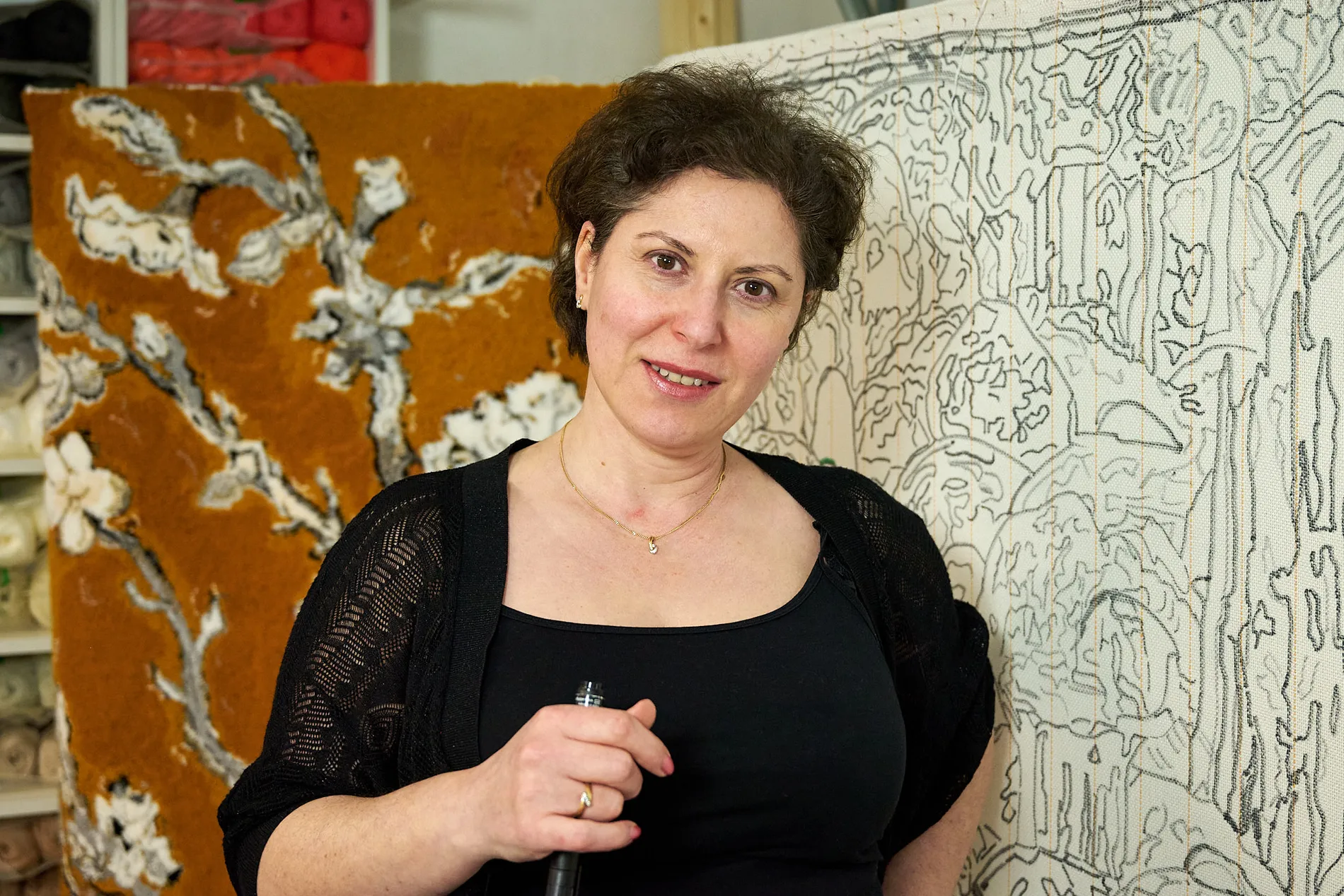 Marina's Projecten - Workshop Tuften Assen Drenthe | Art Studio Vinea ...